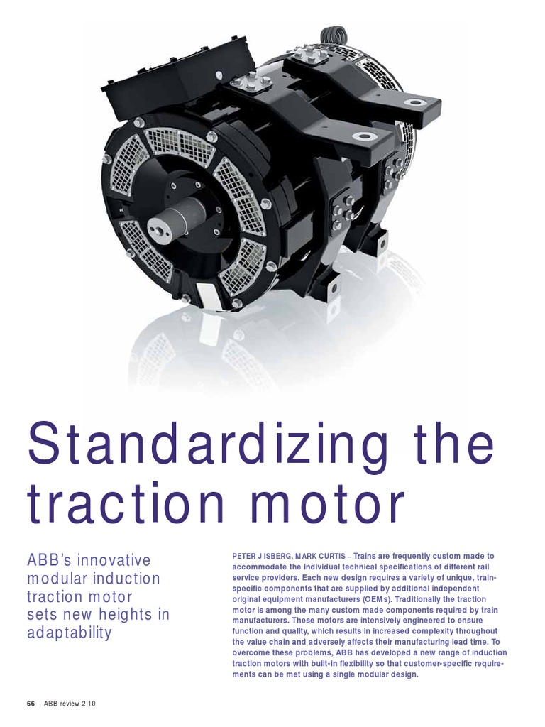 Traction Motor | PDF | Engines | Efficient Energy Use