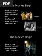 The History of Film Timeline | PDF | Cinema Of The United States