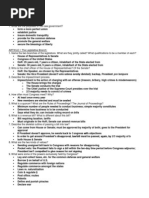 US Government Cheat Sheet | PDF | Federal Government Of The United ...