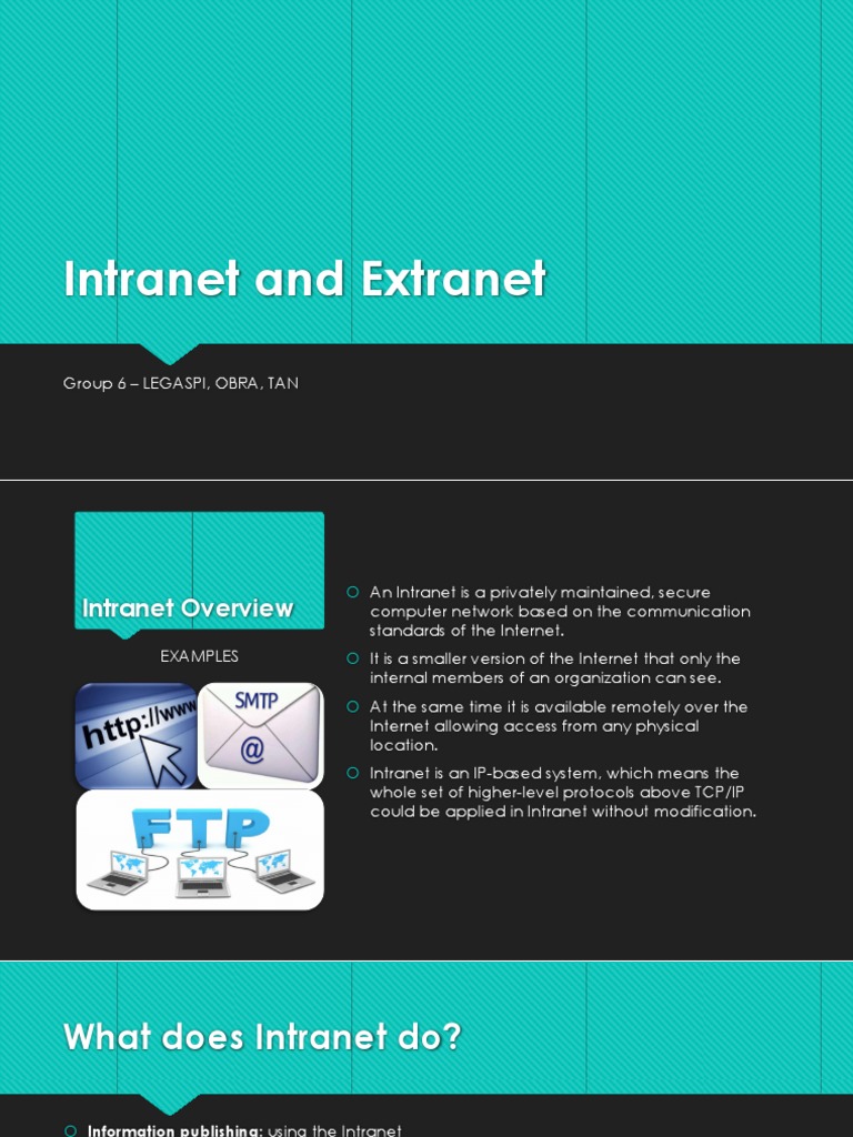Report Intranet and Extranet | Download Free PDF | Internet | Virtual ...