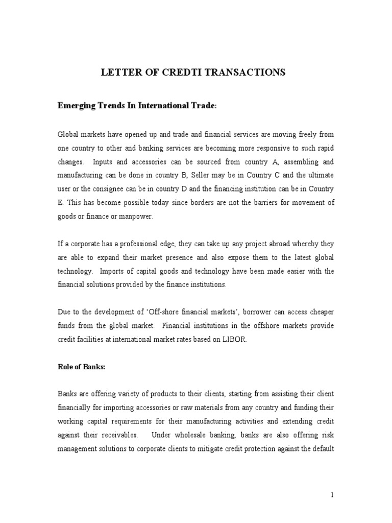 Understanding LC Payment Terms | PDF | Letter Of Credit | Credit (Finance)