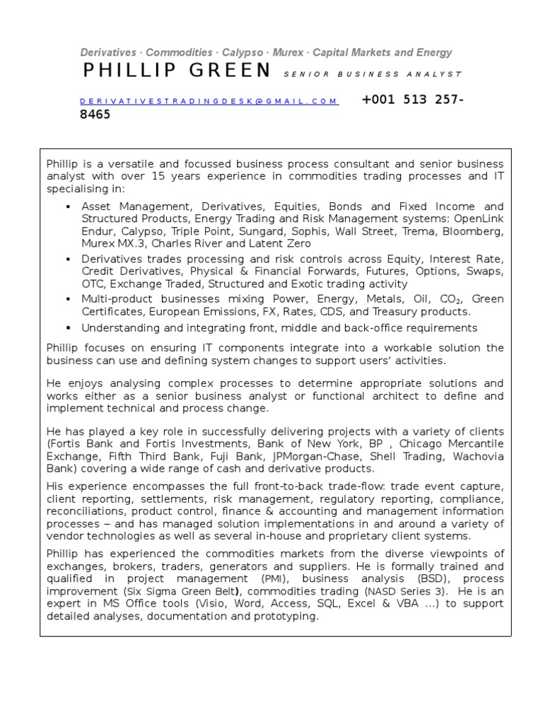 Calypso and Murex Implementation Insights | PDF | Derivative (Finance ...