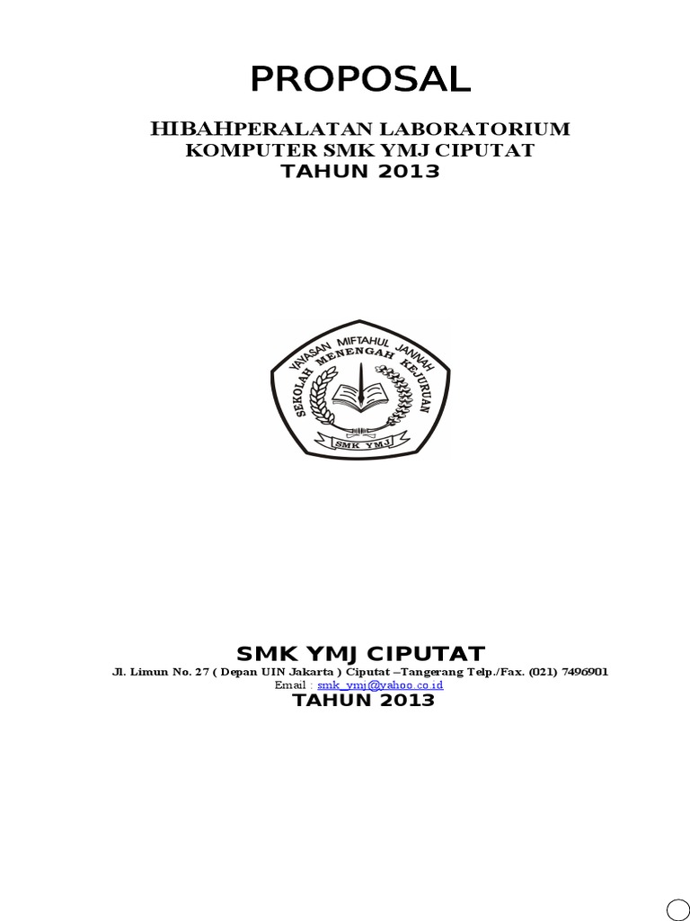 Proposal Lab. Komputer | PDF