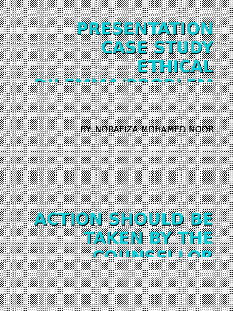 Presentation Ethical Dilemma | PDF