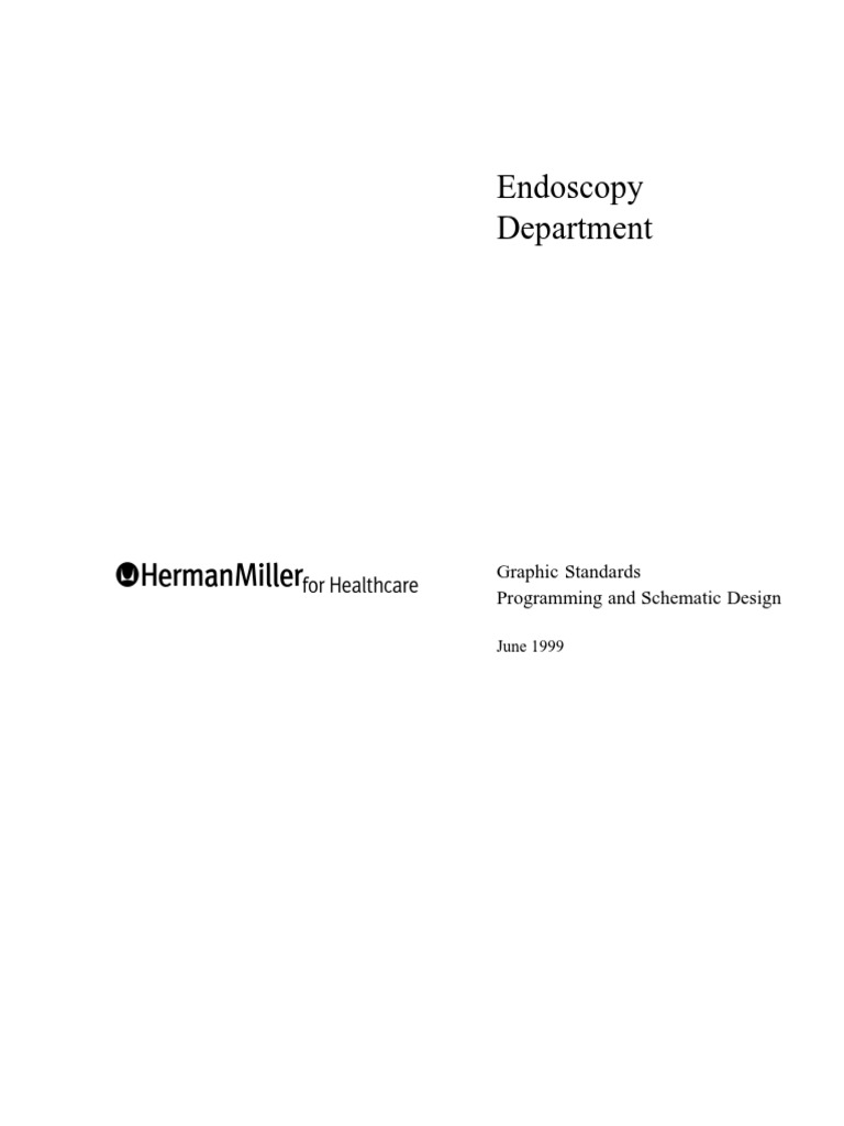 Endoscopy Department: Graphic Standards Programming and Schematic ...