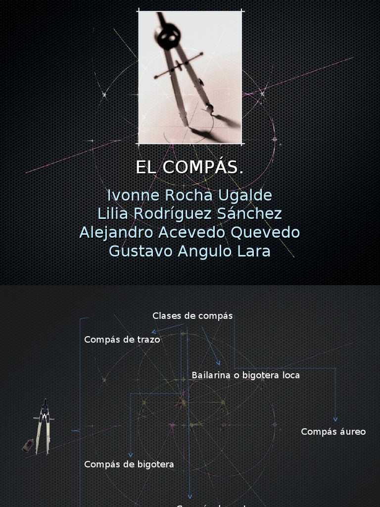 Tipos y Usos del Compás Instrumento | PDF | Lápiz | Tornillo
