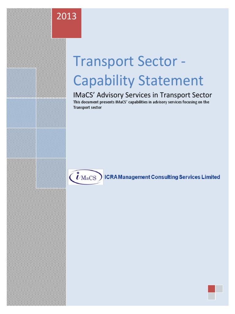 Capstat 2013 - Transport Sector | PDF | Mergers And Acquisitions ...