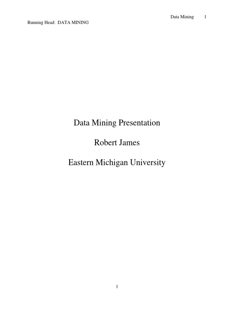 Introduction To Data Mining | PDF | Data Mining | Statistical ...