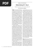 Personality Plus Tests | PDF | Psychological Concepts | Behavioural ...