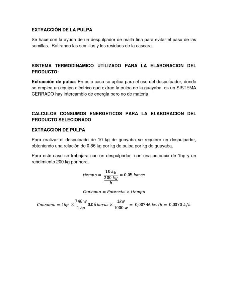 Extracción de La Pulpa | PDF
