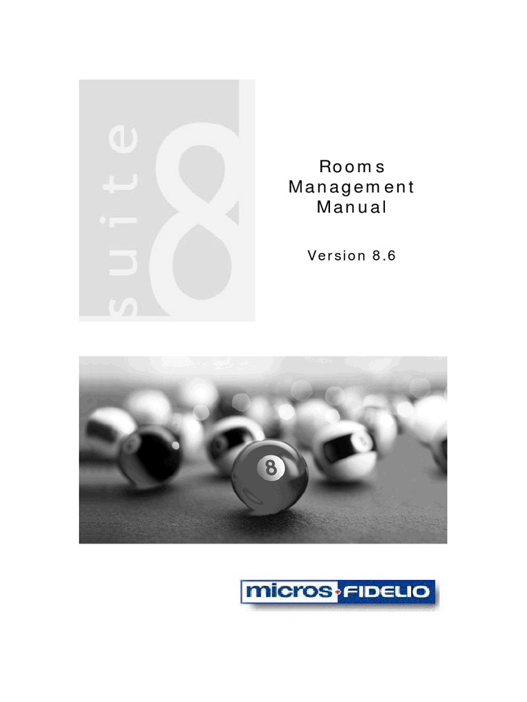 Version 8 Rooms Management Manual | PDF | Keyboard Shortcut | Computer ...