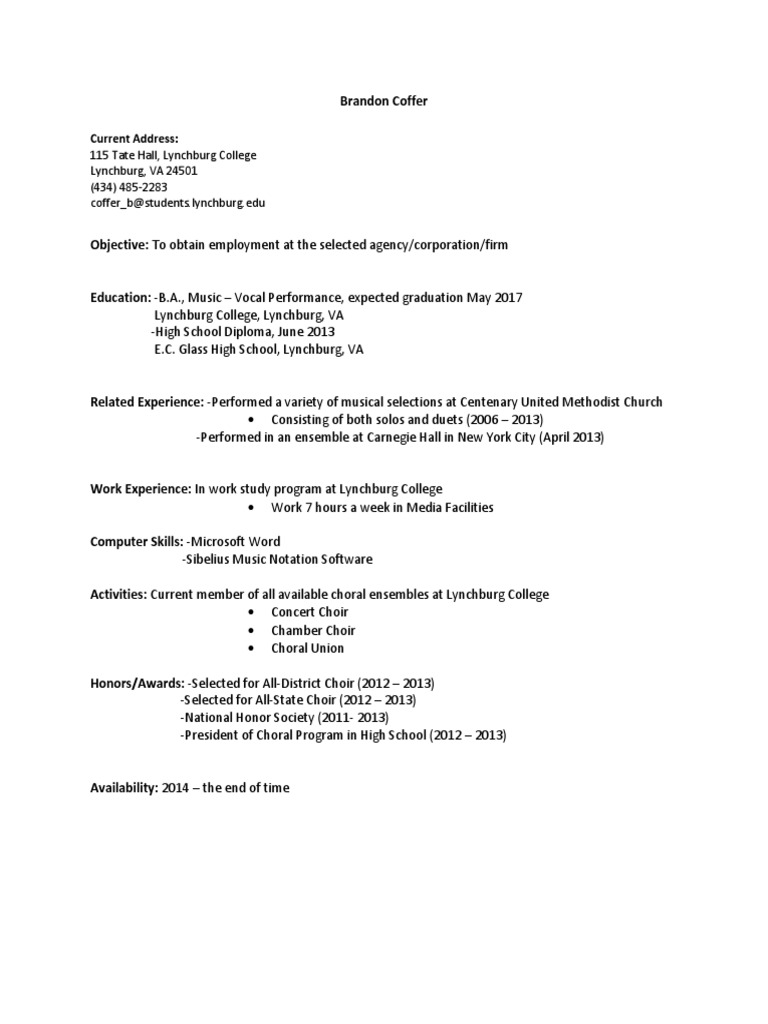 Gs 100 Resume | PDF