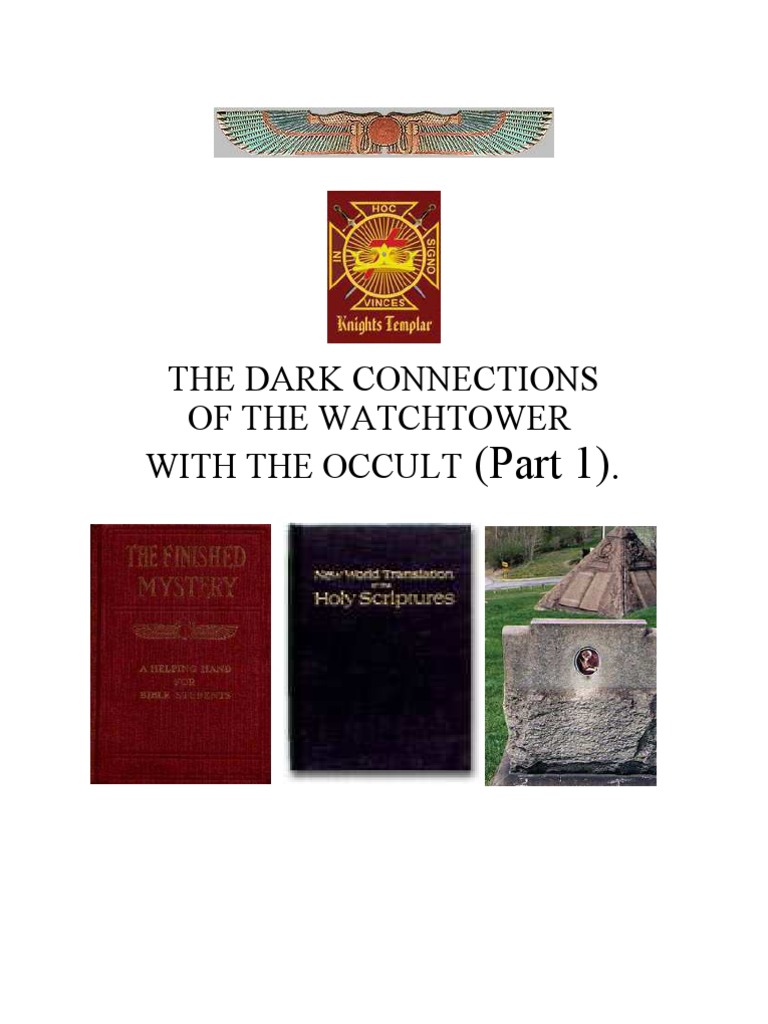Watchtower's Occult Symbolism Exposed | PDF | Knights Templar | Bible