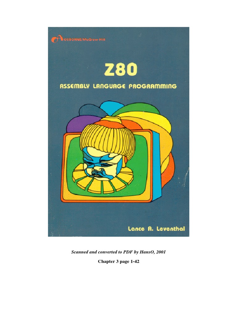 Z80 Assembly Language Programming PDF | PDF