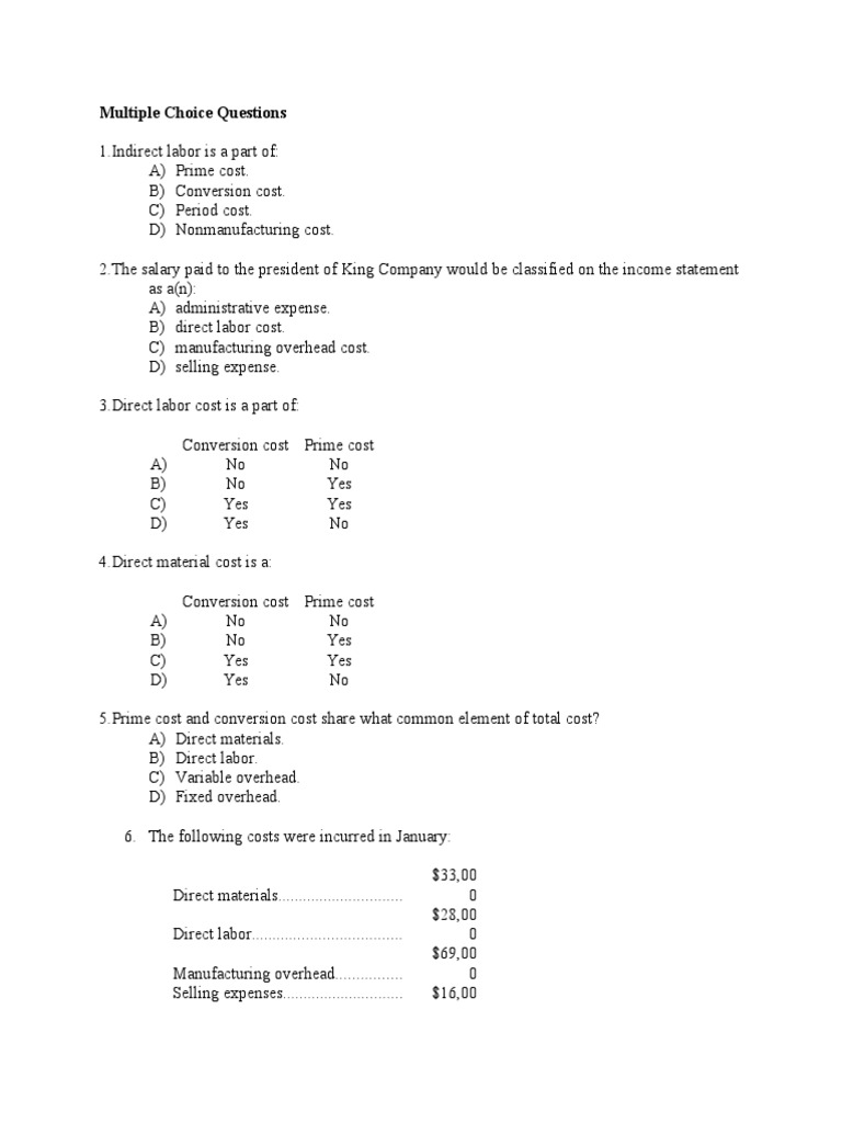 Chapter 2 Cases | PDF | Cost Of Goods Sold | Inventory