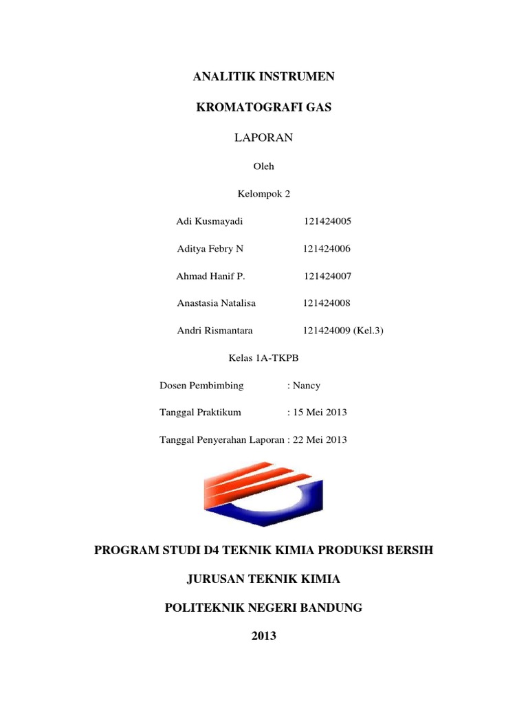 Kromatografi Gas (GC) | PDF