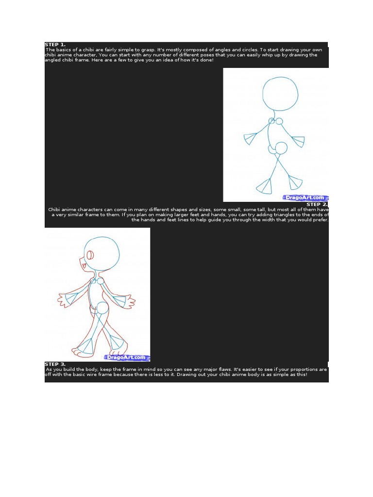 How To Draw Chibi | PDF