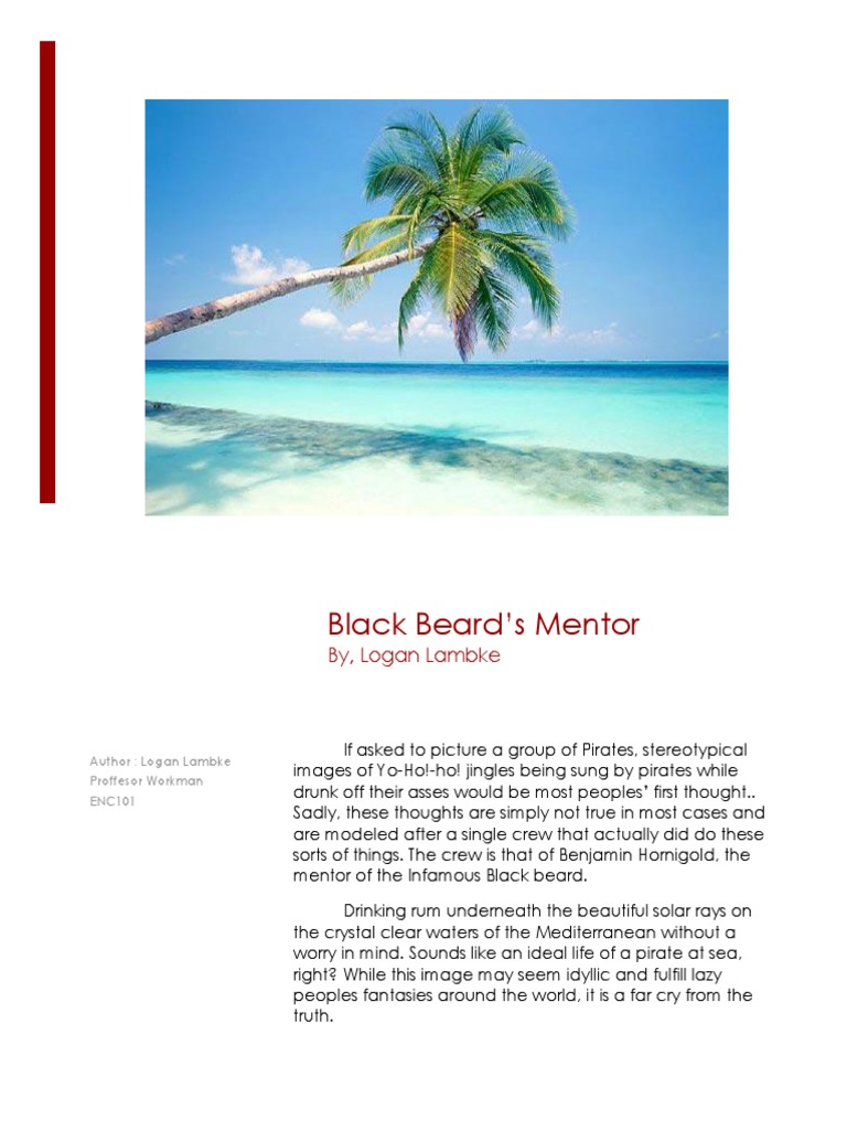 Pirate Mag | PDF | Piracy | Blackbeard