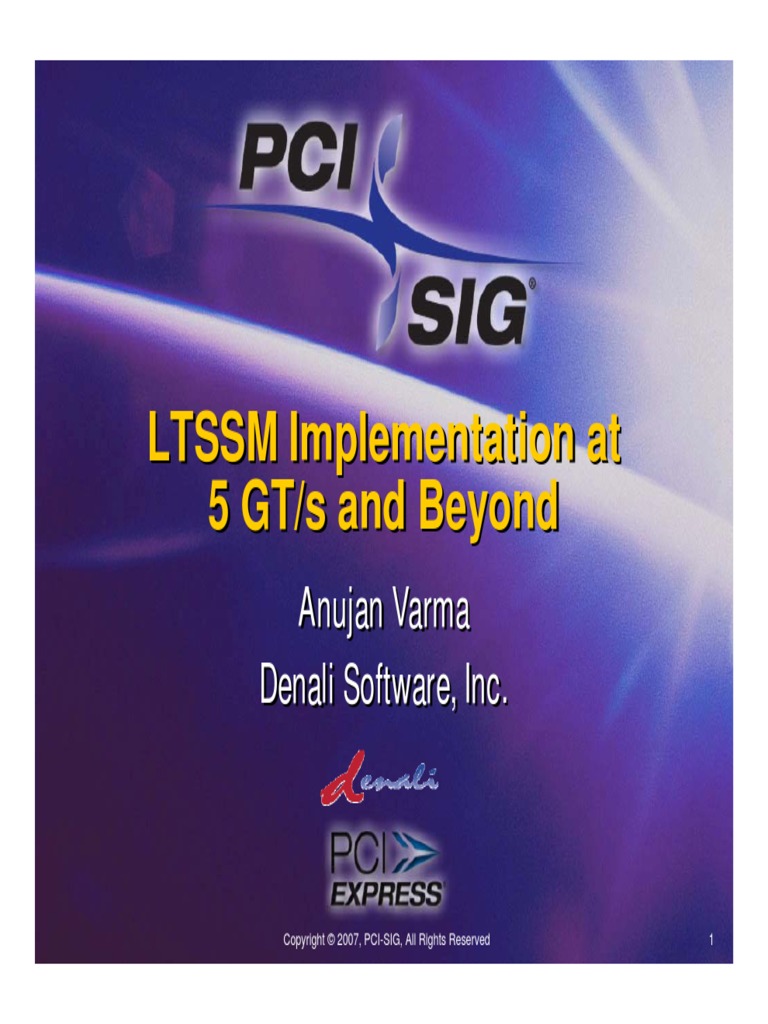 04 14 LTSSM Implementation at 5GTs and Beyond PDF | PDF | Civil Law ...