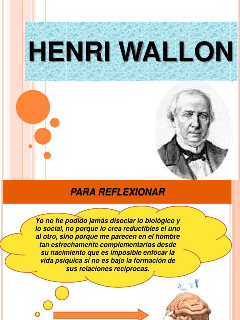 Aporte de Henry Wallon 19-11-13 | Psique (psicología) | Ciencia cognitiva