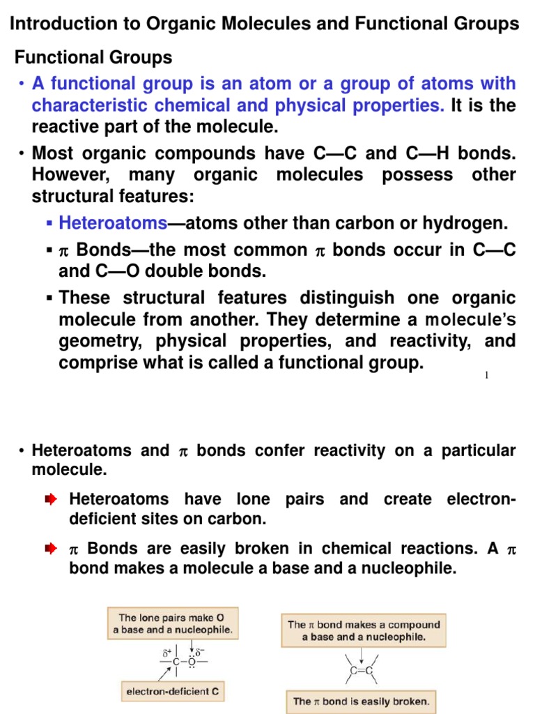 5.Functional Groups | Intermolecular Force | Chemical Polarity