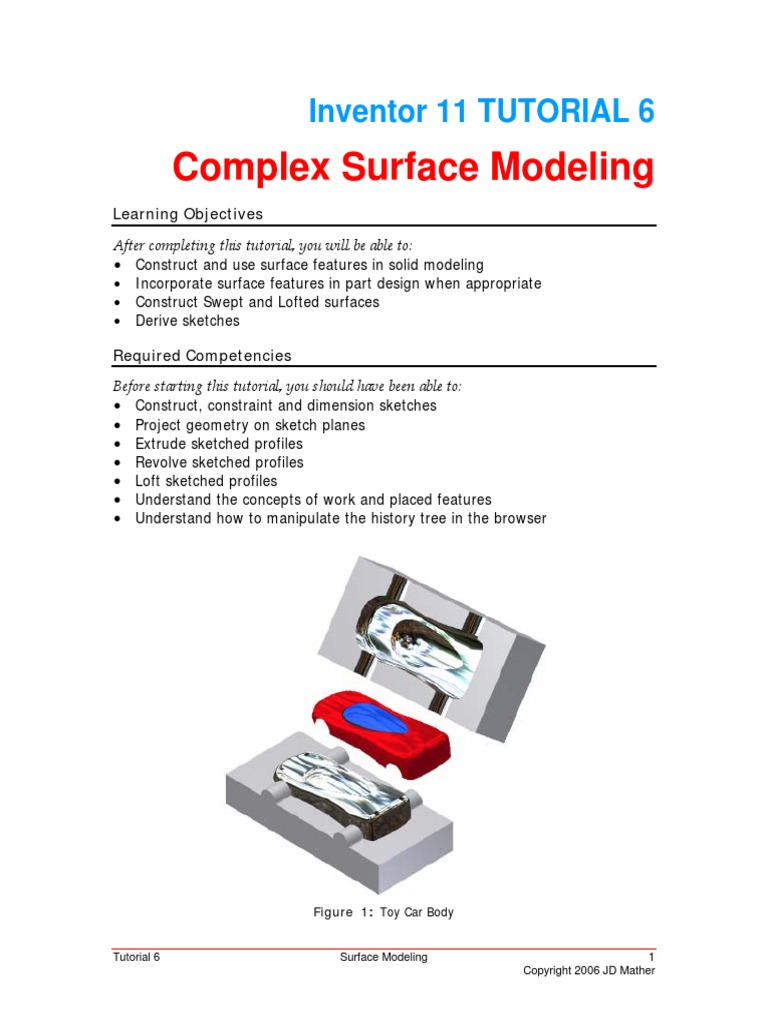 Inventor 11 Tutorial 6 | PDF | Automobiles | Motor Vehicle
