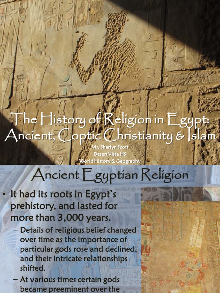 2c. History of Religion - Powerpoint | PDF | Coptic Orthodox Church Of ...