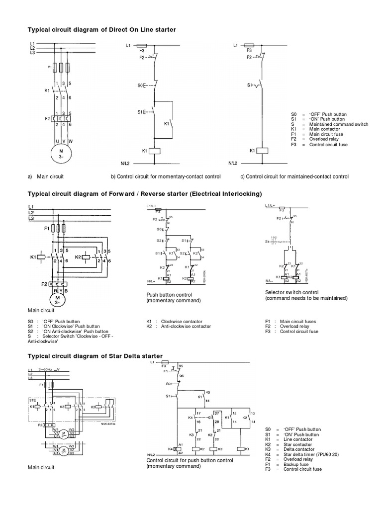 Star Delta Diagram | PDF