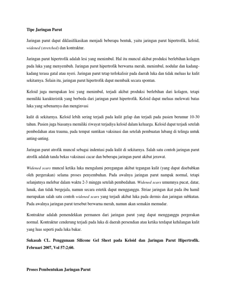 Kulit Dan Jaringan Parut - P2 | PDF