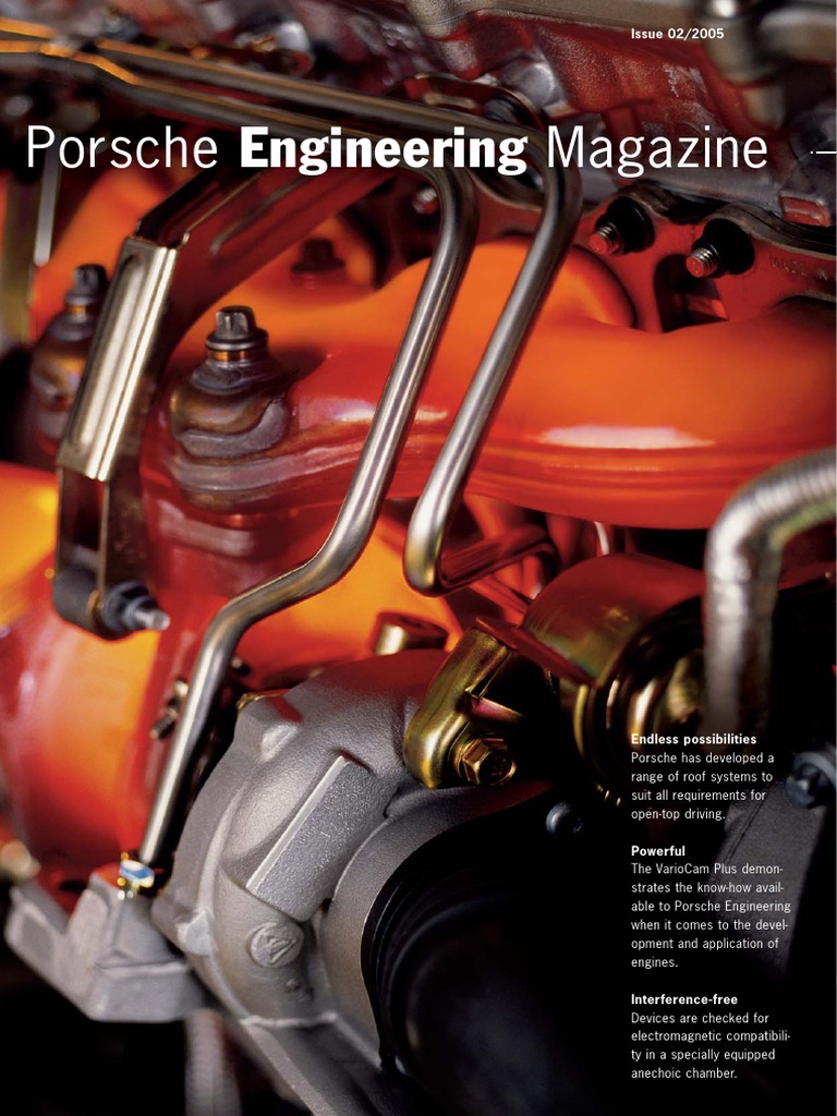 Porsche Engineering Magazine 2005/2 | PDF | Electromagnetic ...