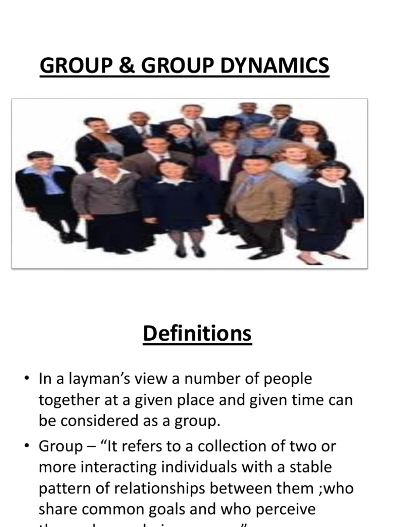 Group Dynamics | PDF | Risk | Behavioural Sciences