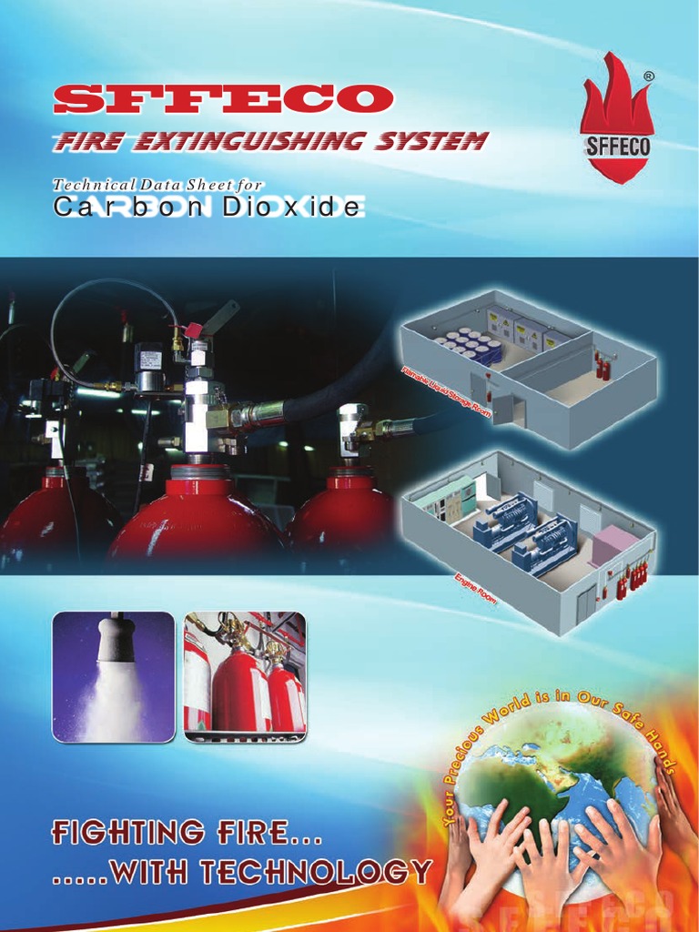Co2 Fire Extinguishing System | PDF | Valve | Carbon Dioxide