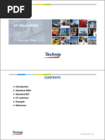 Calculation of 5P20 Class CT For Differential Protection | PDF ...