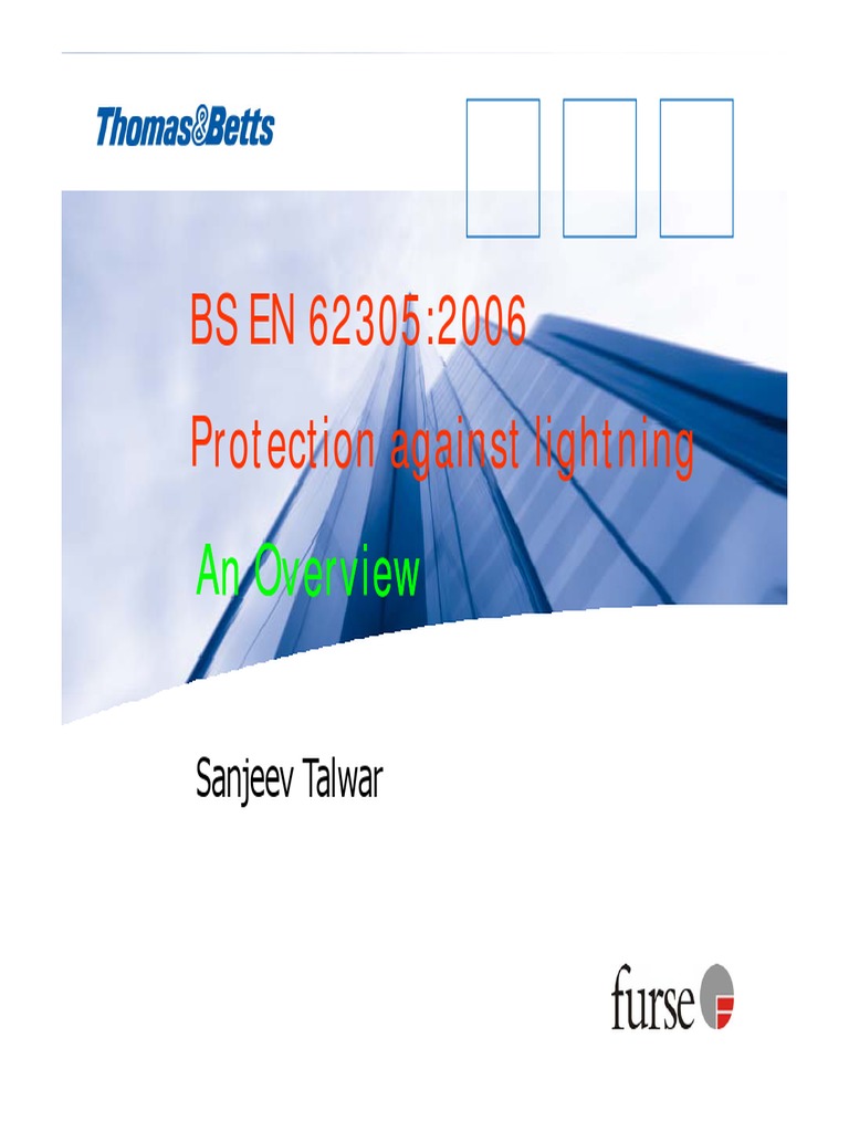 BS EN 62305: Lightning Protection Guide | PDF | Electrical Conductor ...
