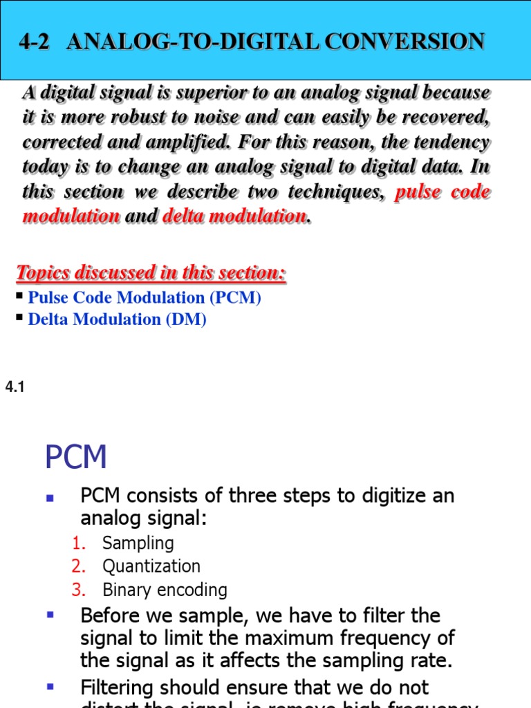 Analog-to-Digital Conversion Guide | PDF | Sampling (Signal Processing ...