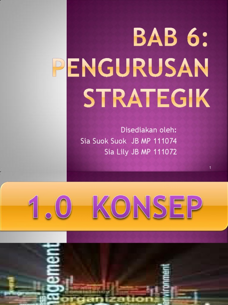 Pengurusan Strategik | PDF