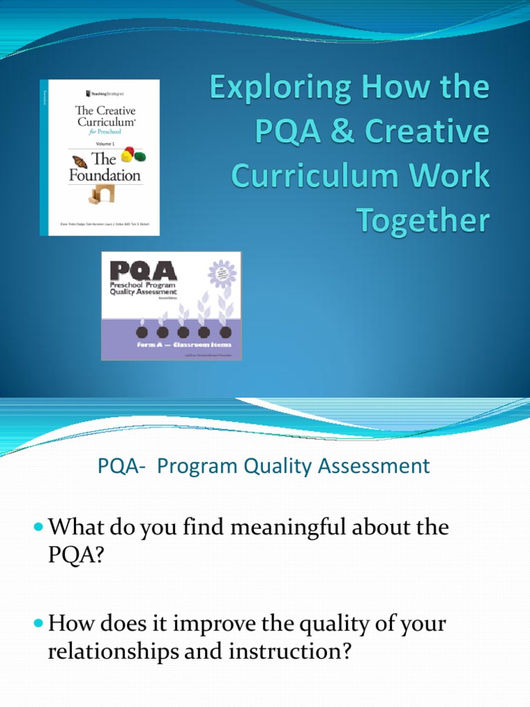 Understanding Program Quality Assessment | PDF | Learning | Quality Of Life