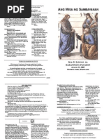 Tagalog-Novena To Santo Nino (Bookfold) | PDF