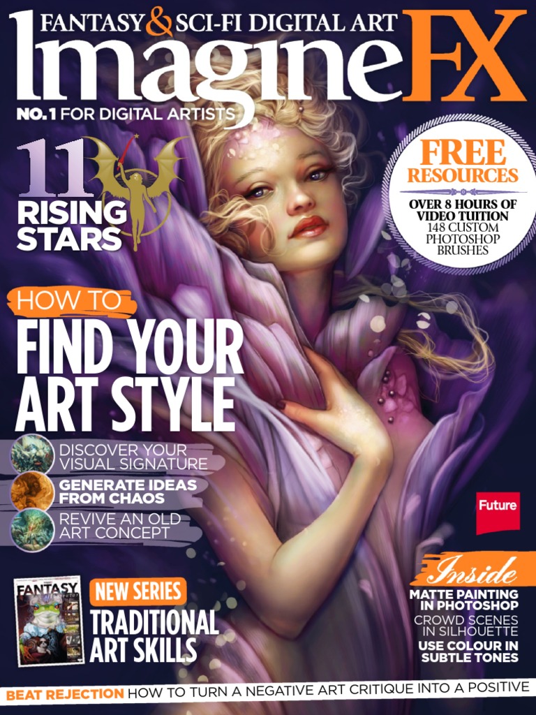 ImagineFX 2014-01 | PDF | Paintings | Leisure