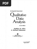 Huberman y Miles - Qualitative - Data - Analysis | PDF