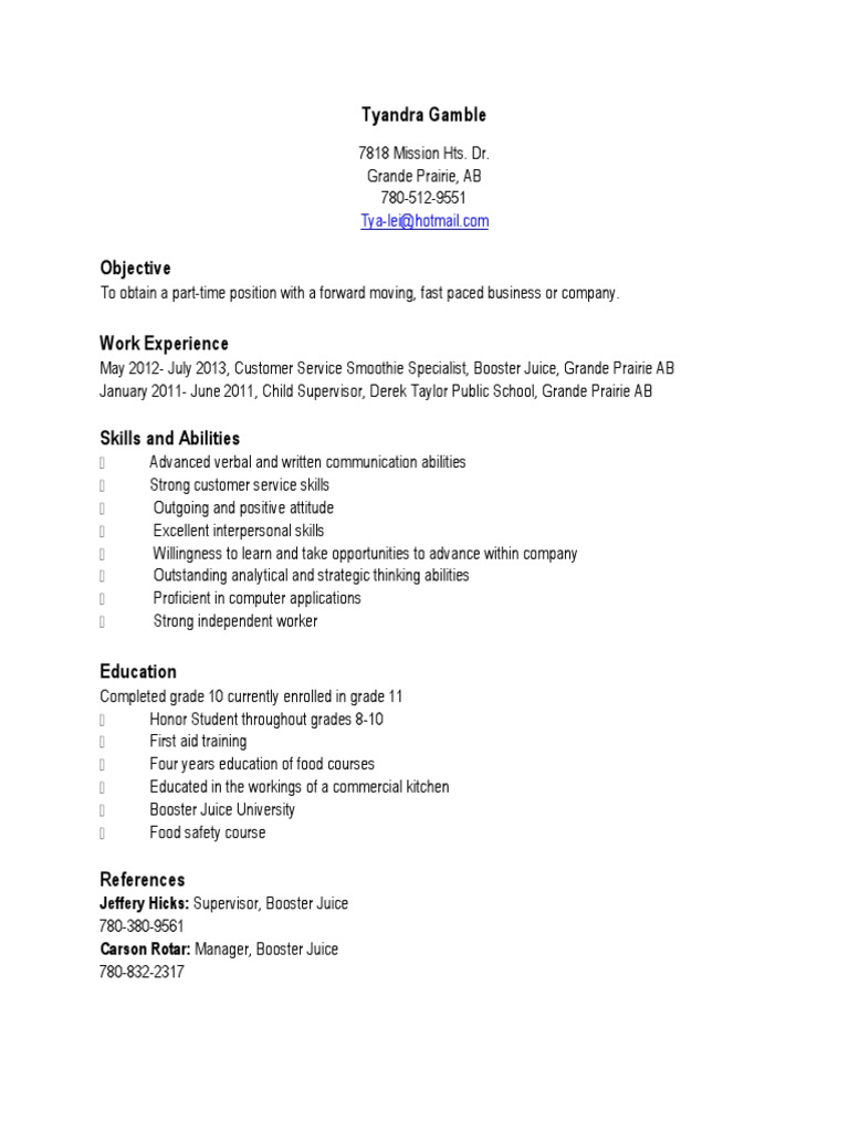 Quick Resume | PDF | Career & Growth | Finance & Money Management