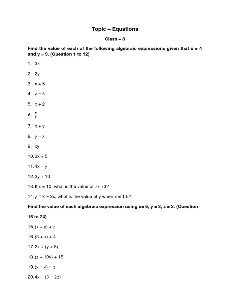 Tp4 Equations Inequations | PDF | Rectangle | Algebra