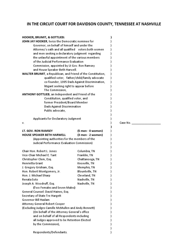 Declaratory Judgment on Judicial Appointments | PDF | Judiciaries | Judge