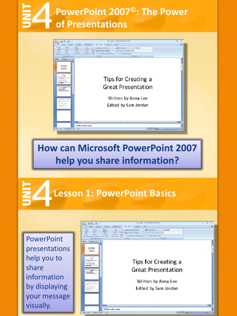 MSOffice-PowerPoint Chp01 Notes | PDF | Microsoft Power Point ...