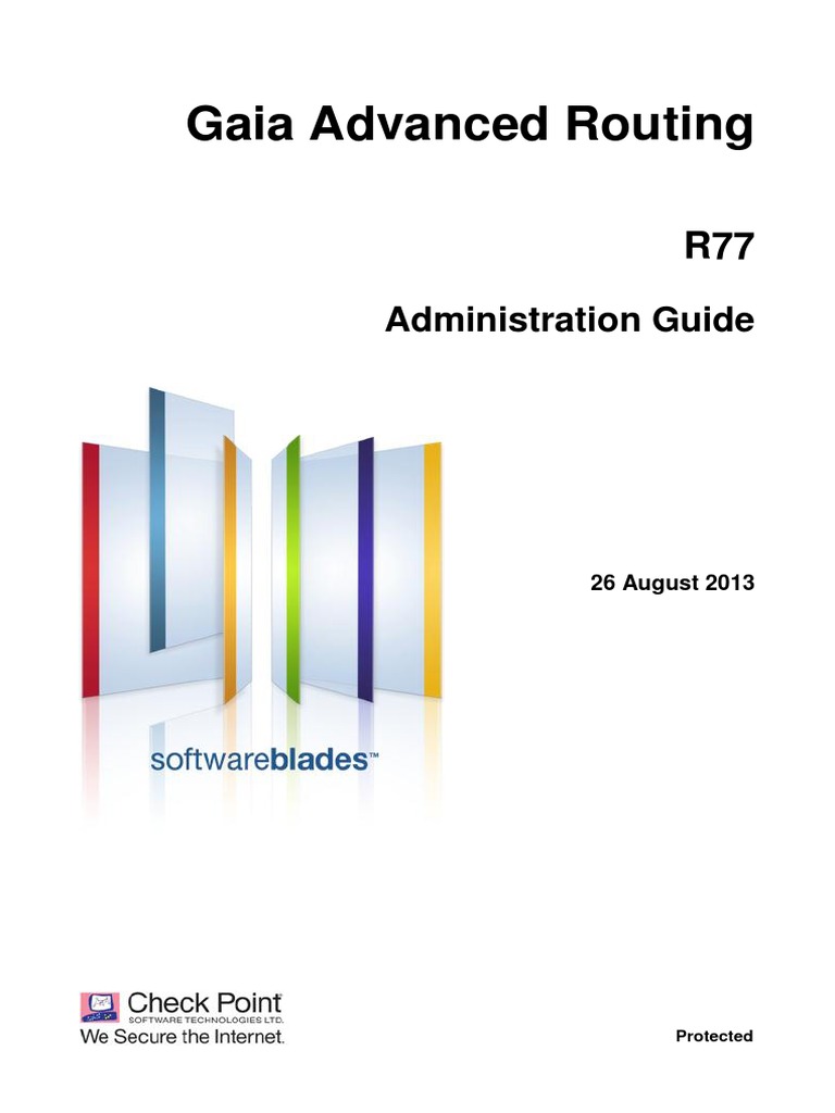 CP R77 Gaia Advanced Routing AdminGuide PDF | PDF | Routing | Router ...