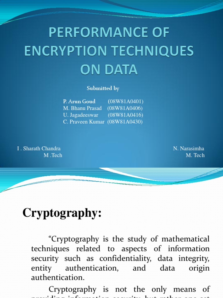 Main Project Slides | PDF | Cryptography | Key (Cryptography)