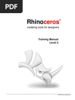 Rhino Commands | PDF | Computers | Technology & Engineering