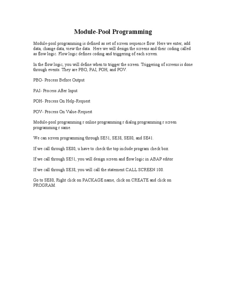 Sample Module Codes | PDF | Double Click | Input/Output