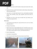 Checklist Inspection Jetty (Pak Sigit) | PDF