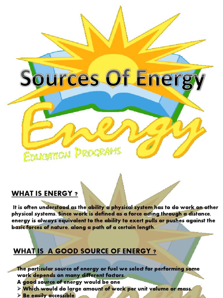 Sources of Energy | PDF | Solar Energy | Nuclear Power